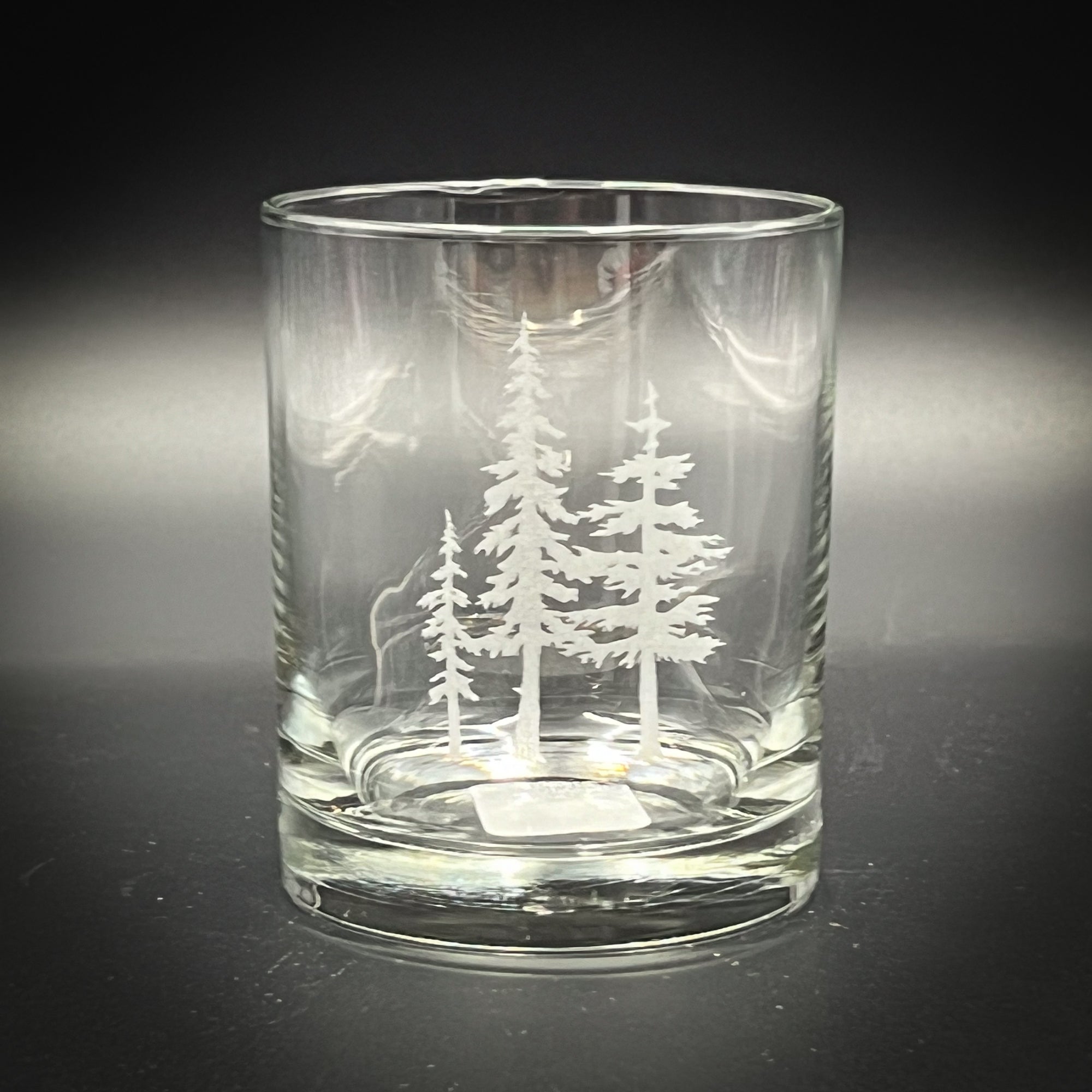 3 Pine Trees – Adirondack Etching